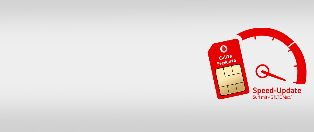 Vodafone CallYa / Prepaid: Volle Flexibilität ohne Vertrag